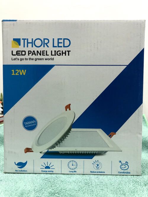 LED Downlight 12w ( Thor ), Furniture & Home Living, Lighting & Fans ...