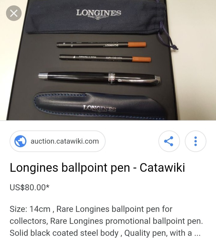 Longines ballpoint pen, Hobbies & Toys, Stationary & Craft, Other ...