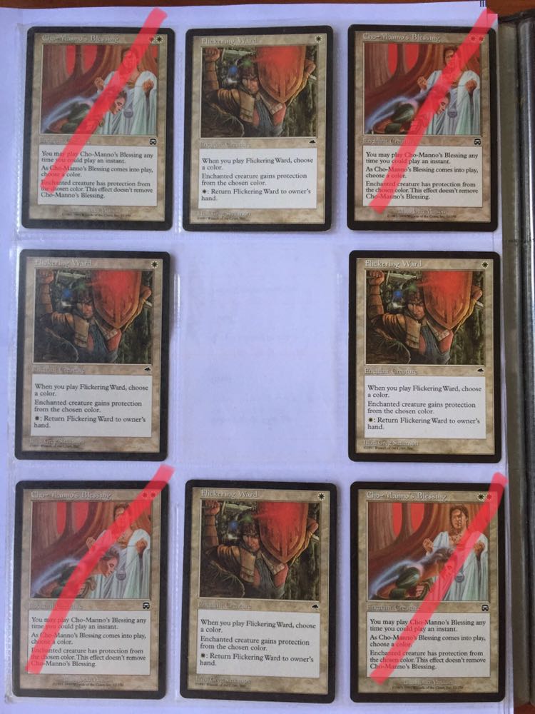 MTG - Flickering Ward x 3, Hobbies & Toys, Toys & Games on Carousell