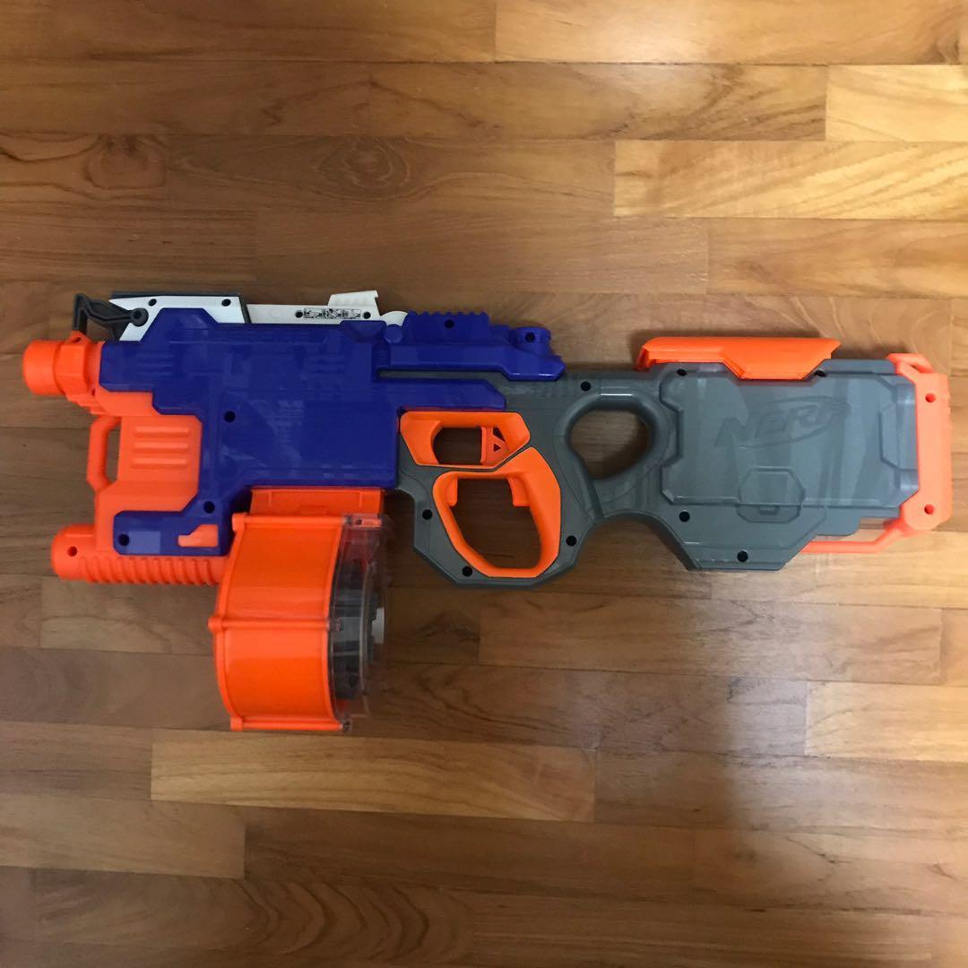 Nerf Modified N-Strike Elite Hyperfire, Hobbies & Toys, Toys & Games on ...