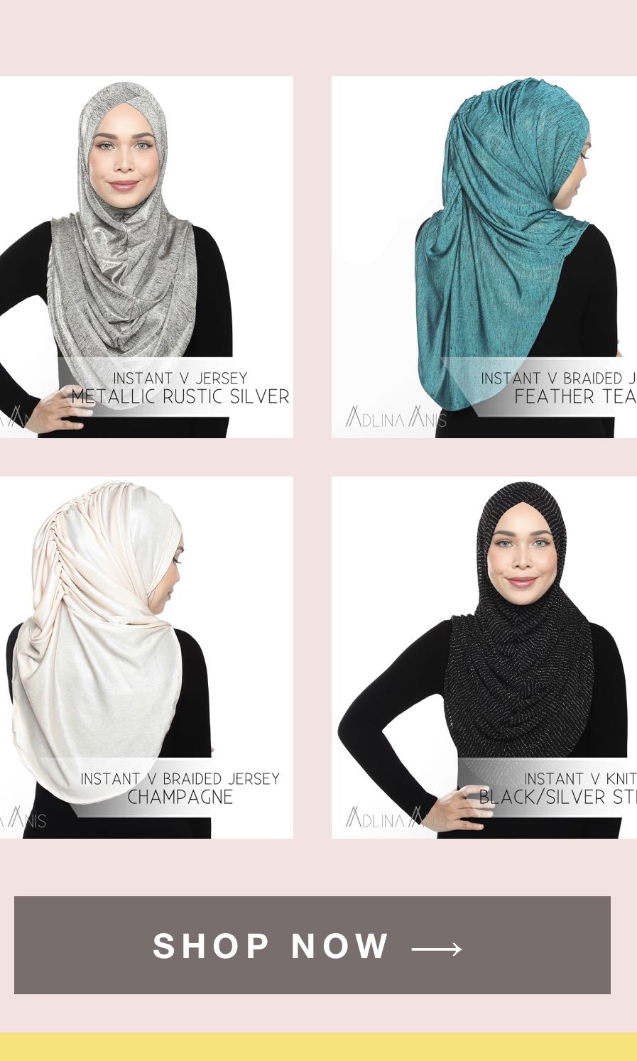 Official Dropship! Adlina Anis Iron Free, Women's Fashion, Muslimah ...