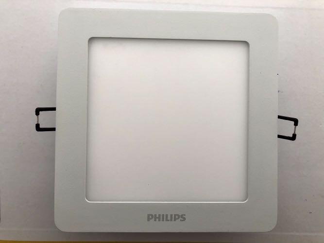 Philips 15w slim LED DOWNLIGHT (square), Furniture & Home Living ...