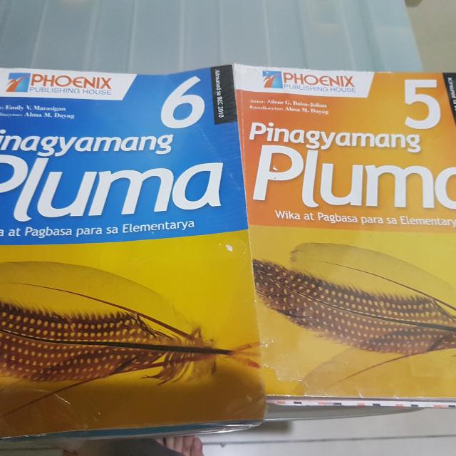 Pluma (Filipino) Books for Grades 5 and 6, Hobbies & Toys, Books ...