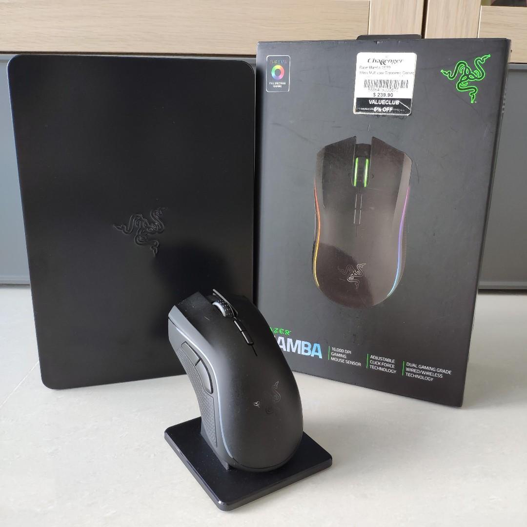 Razer Mamba Wired/Wireless Mouse, Computers & Tech, Parts & Accessories ...
