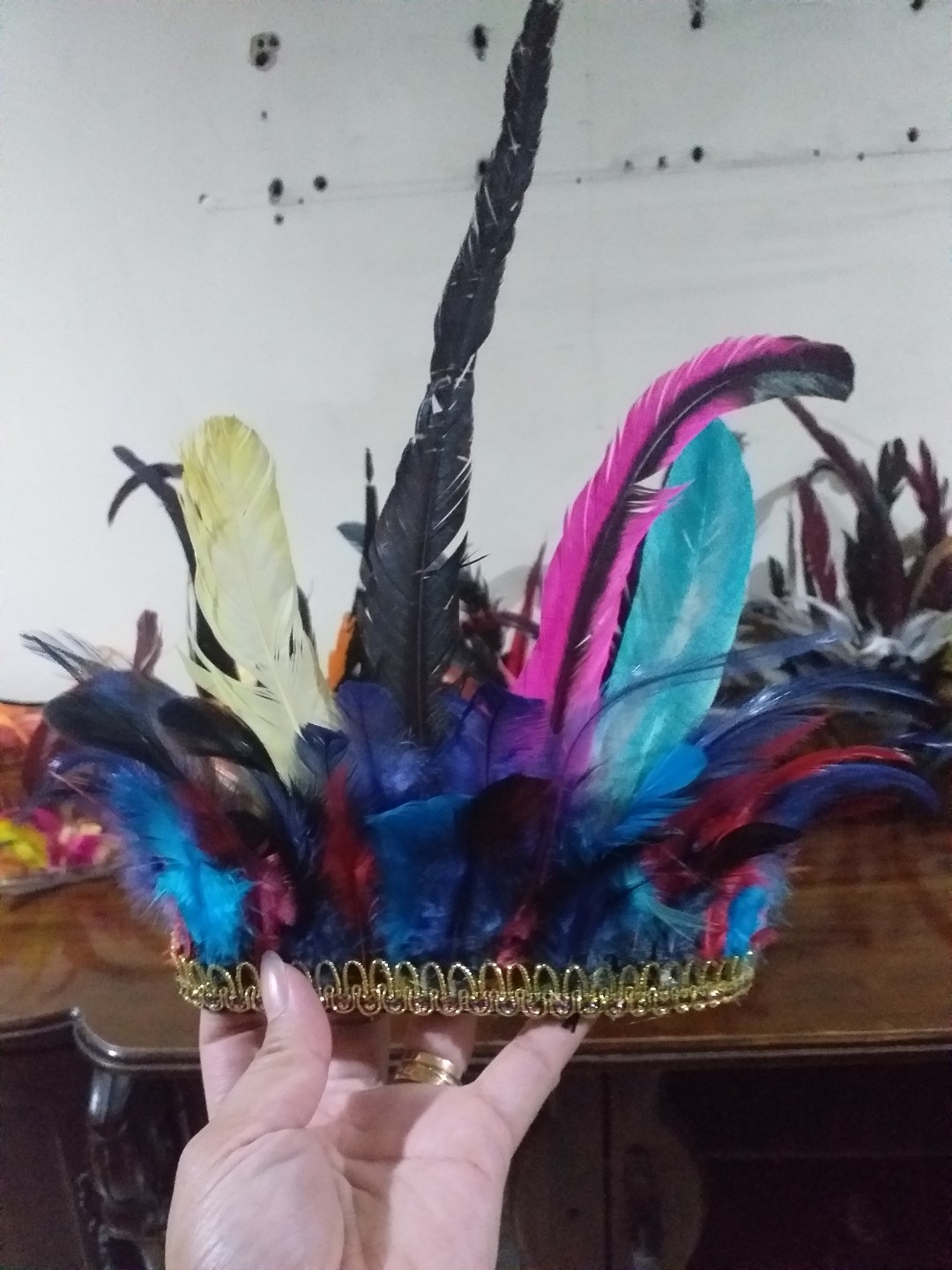 Sinulog Headdress, Hobbies & Toys, Stationary & Craft, Handmade Craft ...