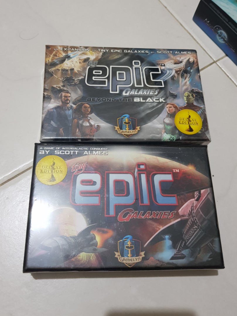 Tiny Epic Galaxies + Expansion (KS Deluxe version), Hobbies & Toys, Toys & Games on Carousell