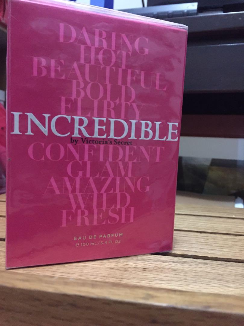 Victoria’s Secret INCREDIBLE perfume, Beauty & Personal Care, Fragrance ...