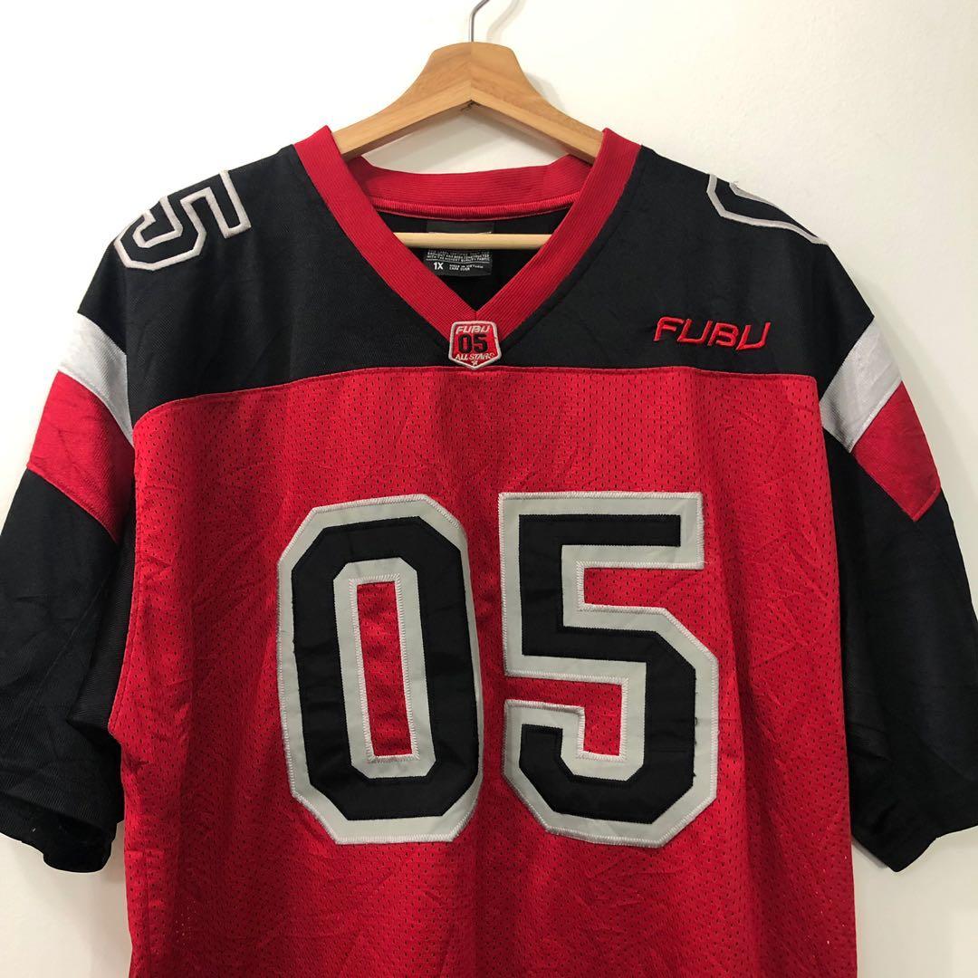 VINTAGE FUBU 05 EMBROIDED JERSEY, Men's Fashion, Tops & Sets, Tshirts & Polo Shirts on Carousell