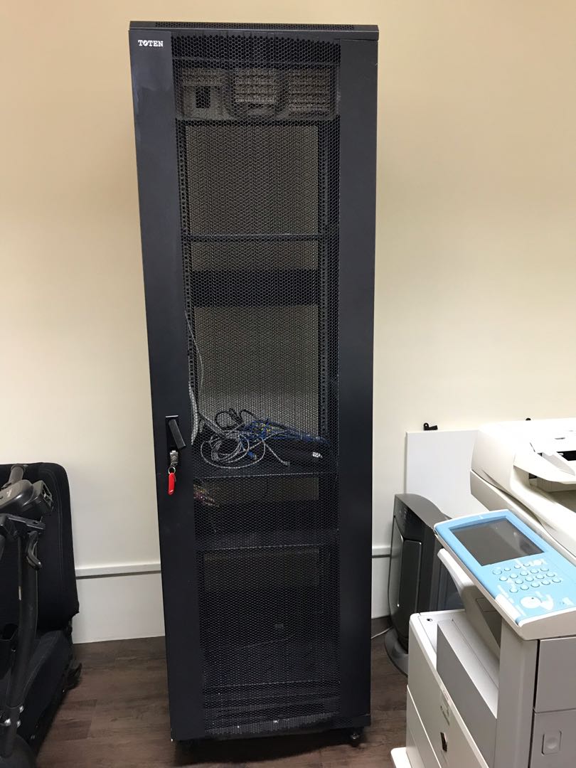 42u server rack, Computers & Tech, Parts & Accessories, Networking on ...