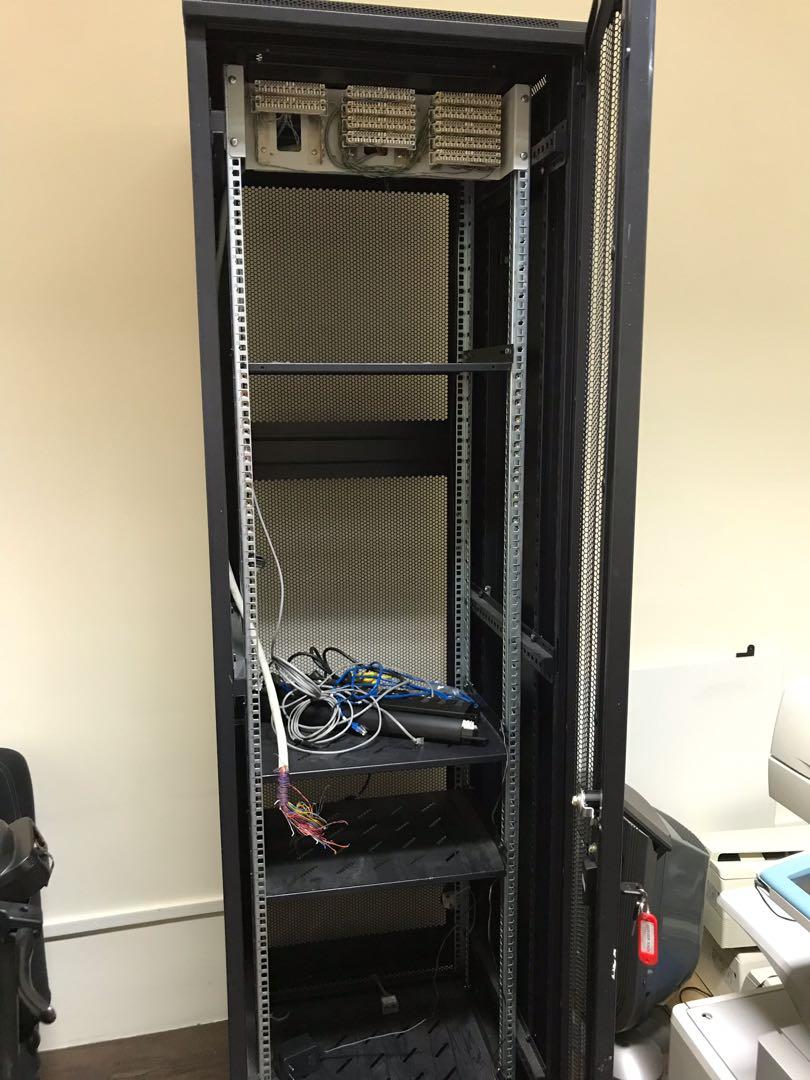 42u server rack, Computers & Tech, Parts & Accessories, Networking on ...