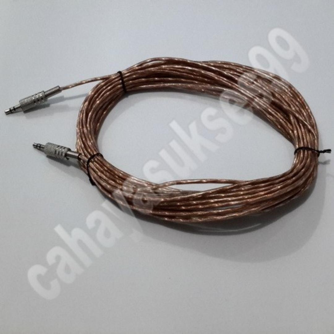 Audio Cable Connector Speaker Male To Male 10 Meter Kabel Audio ...