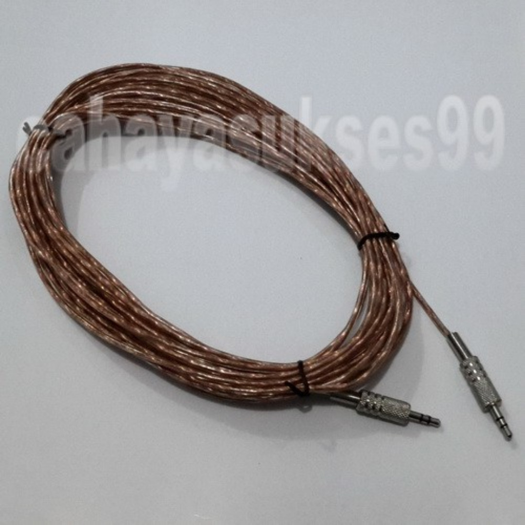 Audio Cable Connector Speaker Male To Male 10 Meter Kabel Audio ...