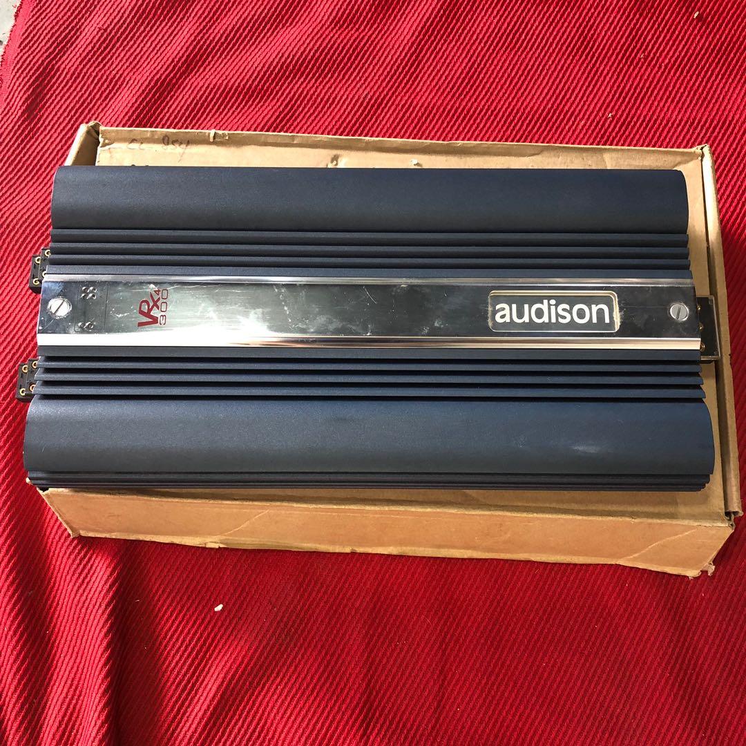 Audison VRX4 300 class A amplifier, Auto Accessories on Carousell