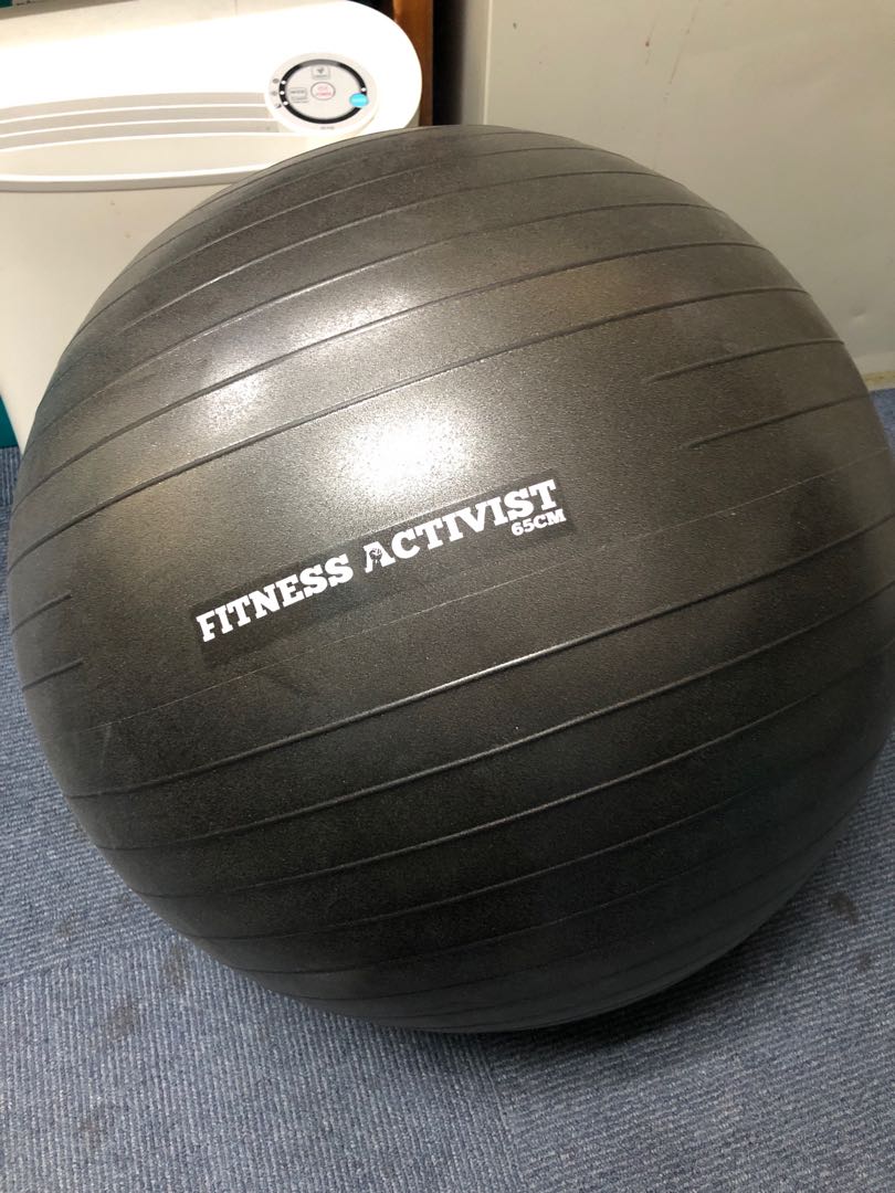BN 65cm yoga ball, Sports Equipment, Exercise & Fitness, Exercise Mats ...