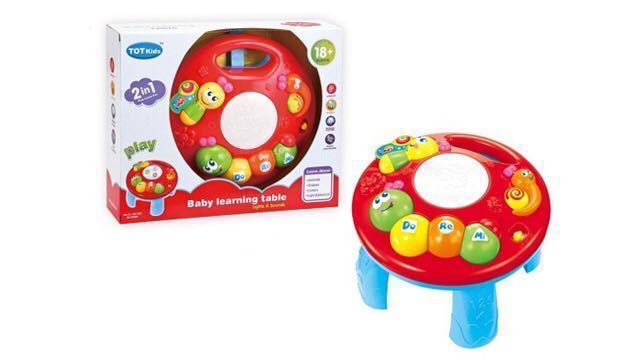 *BNIB* Baby Learning Table with Lights & Sounds 2in1, Babies & Kids ...
