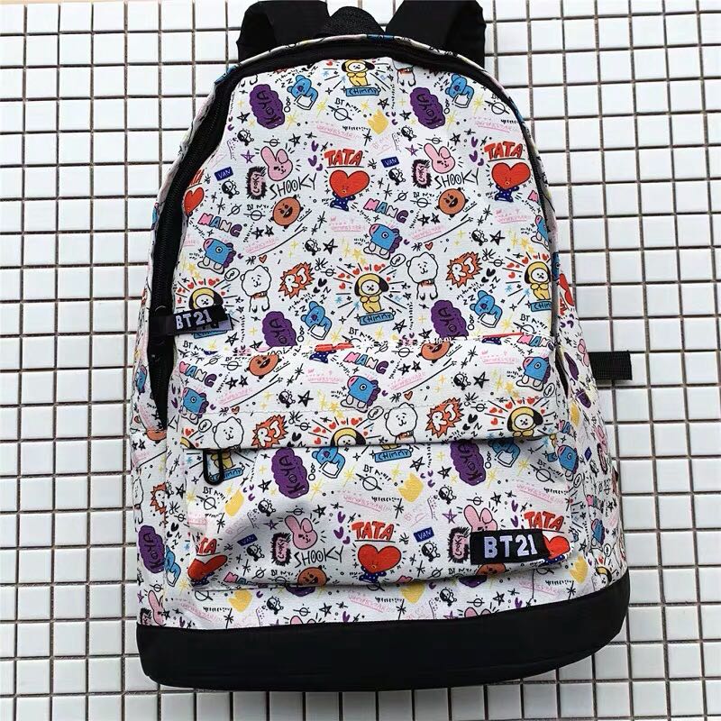 BT21 BTS Backpack, Hobbies & Toys, Memorabilia & Collectibles, Fan ...