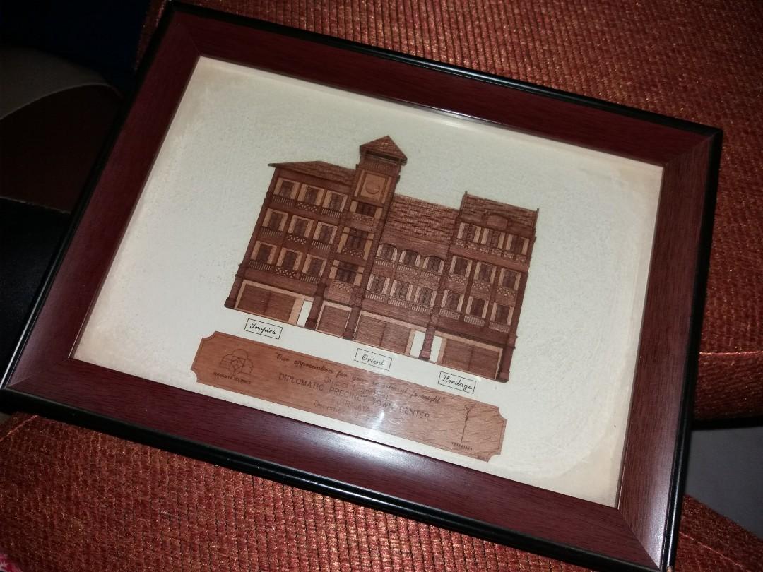 DIPLOMATIC PRECINT TOWN CENTRE FRAME, Hobbies & Toys, Stationery ...