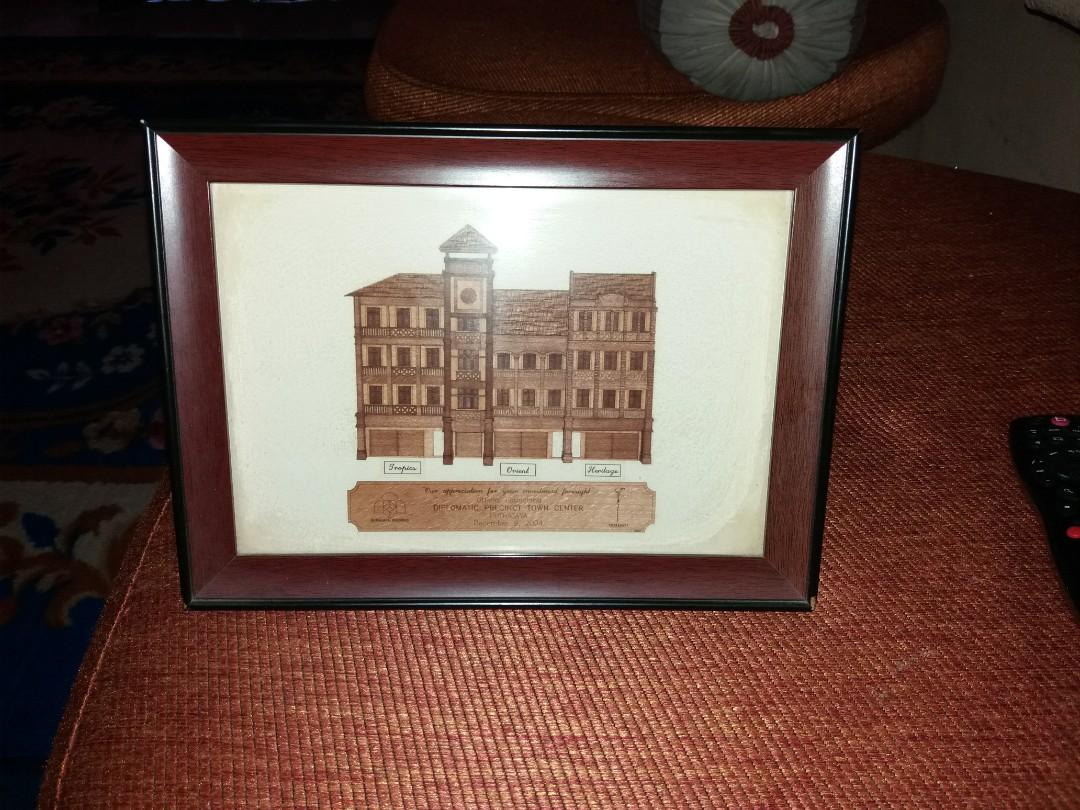 DIPLOMATIC PRECINT TOWN CENTRE FRAME, Hobbies & Toys, Stationery ...