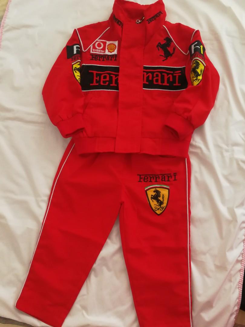 Ferrari F1 car racing costume, Babies & Kids, Babies & Kids Fashion on ...