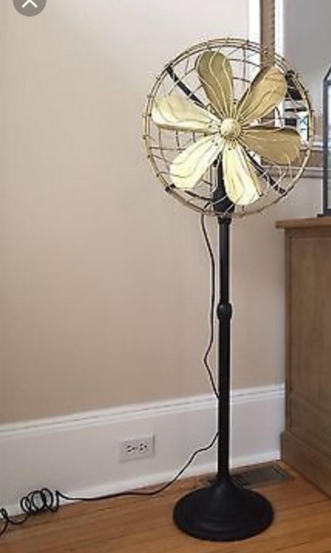GE double head Standing Fan, Hobbies & Toys, Memorabilia & Collectibles ...