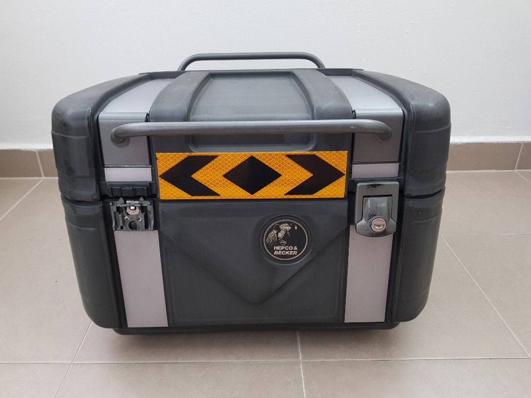 Hepco & Becker 38L Gobi Box, Motorcycles, Motorcycle Accessories on ...
