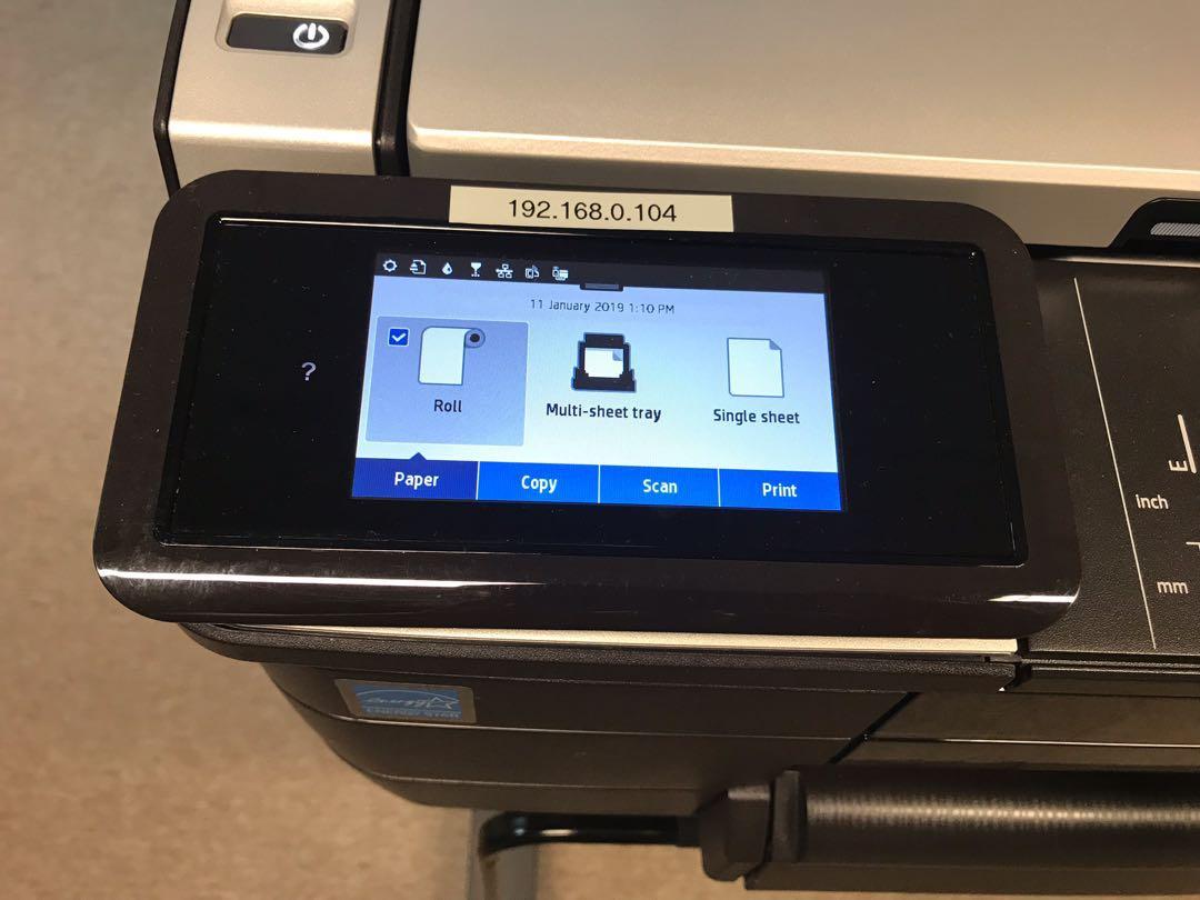 HP DesignJet T830 36-in (914-mm) Multifunction Printer (F9A30B ...