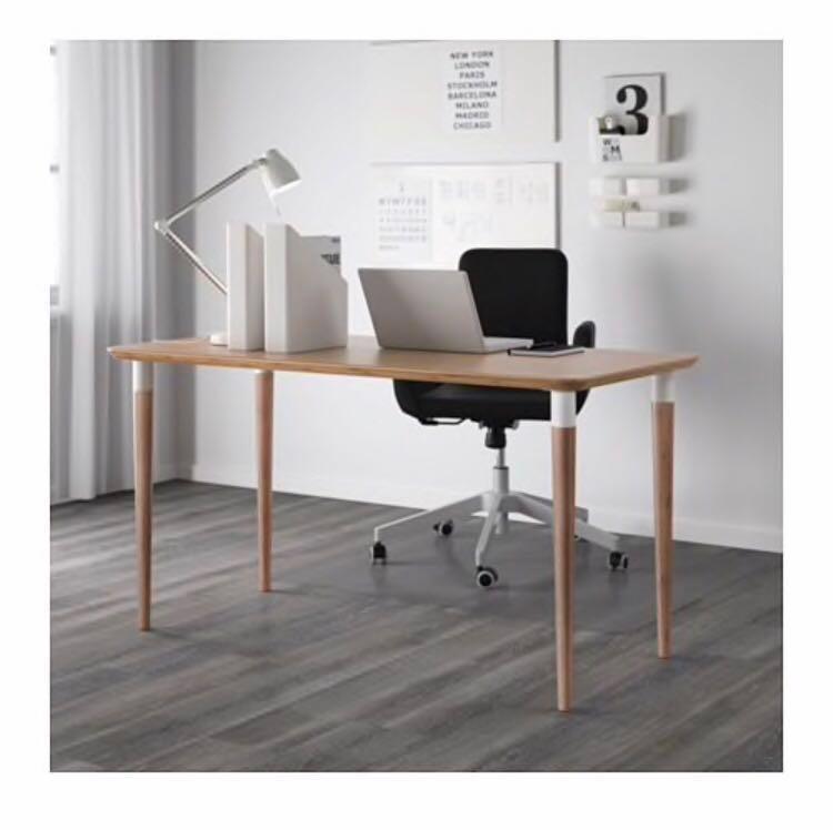 IKEA Hilver Bamboo Table, Furniture & Home Living, Furniture, Tables ...
