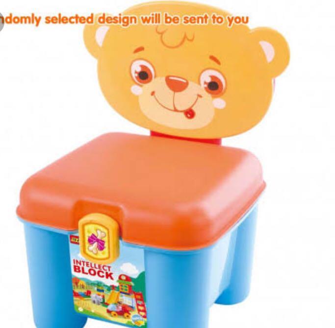 Kids chair block, Bayi & Anak, Mainan & Baby Walker di Carousell