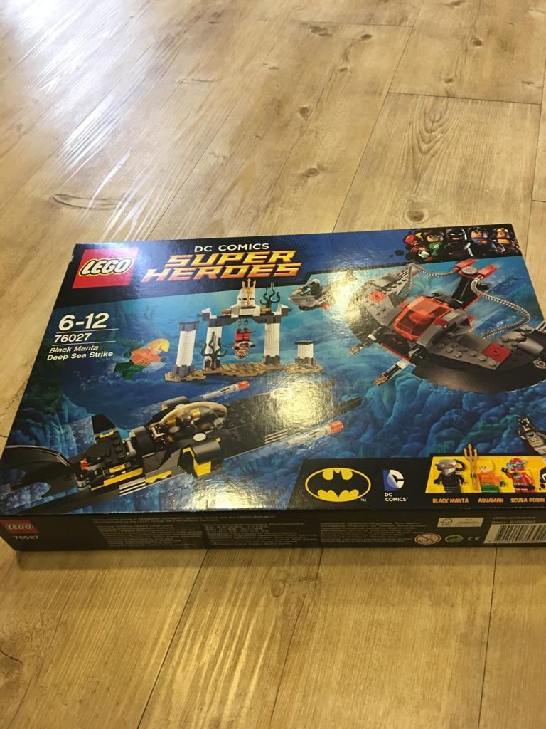 Lego 76027 - Black Manta Deep Sea Strike, Hobbies & Toys, Toys & Games ...