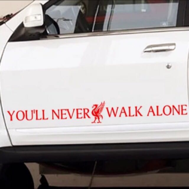 Liverpool car decal, Car Accessories, Accessories on Carousell
