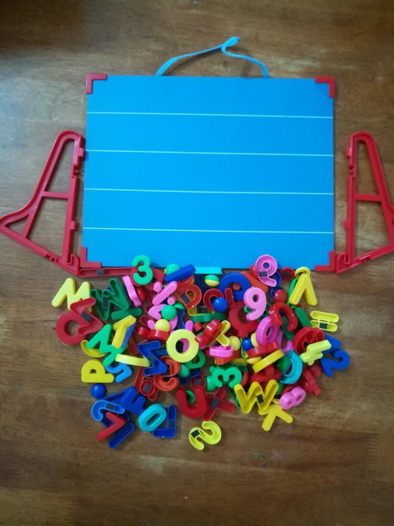 Magnetic Board With Alphabets & Numbers at Roger Krug blog