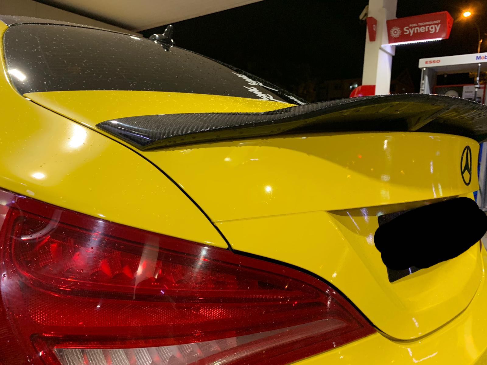 Mercedes CLA spoiler, Car Accessories, Accessories on Carousell