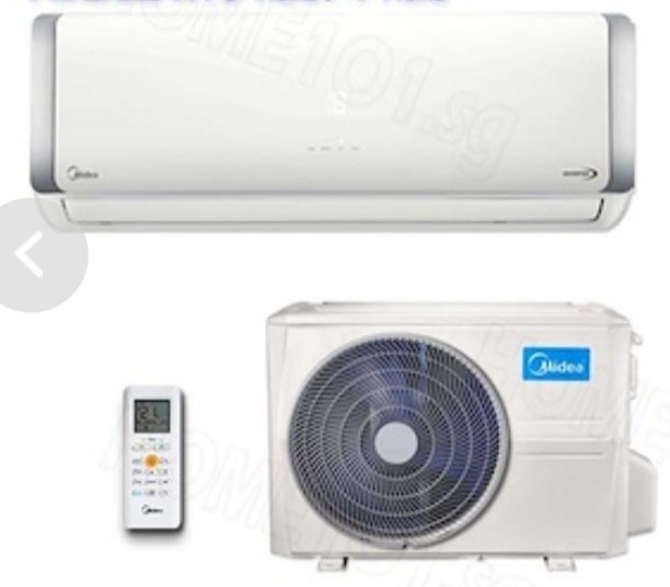 Midea single split air-con, TV & Home Appliances, Air Conditioners ...