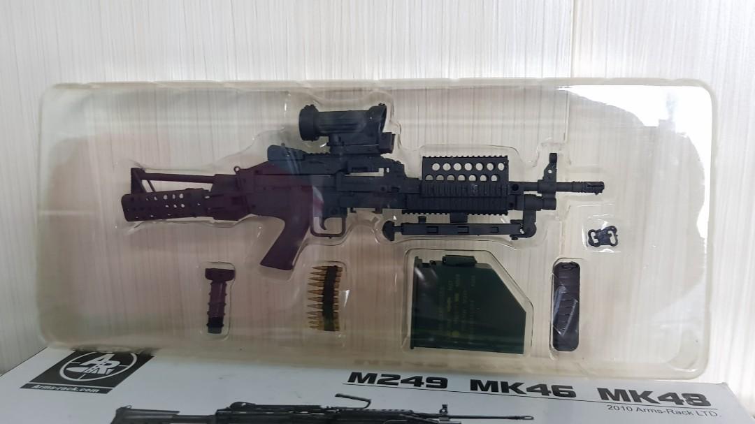 MK48 lightweight machine gun -1/6 scale, Hobbies & Toys, Toys & Games ...