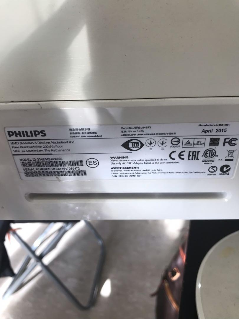 Philips Computer Monitor, Computers & Tech, Parts & Accessories ...