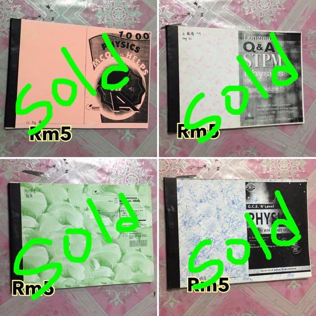 STPM Physics Reference Book/ Exercise Book Part 1/2, Hobbies & Toys ...