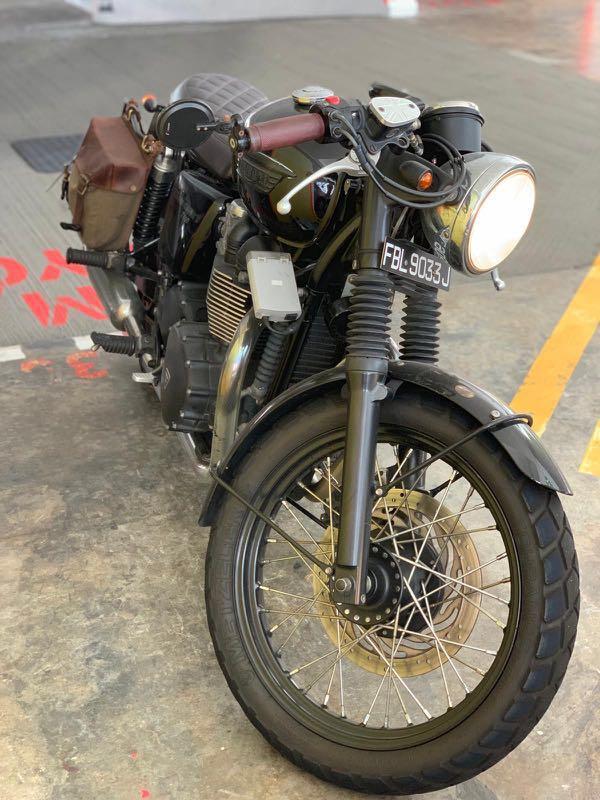 Triumph Bonneville Clubman Bars