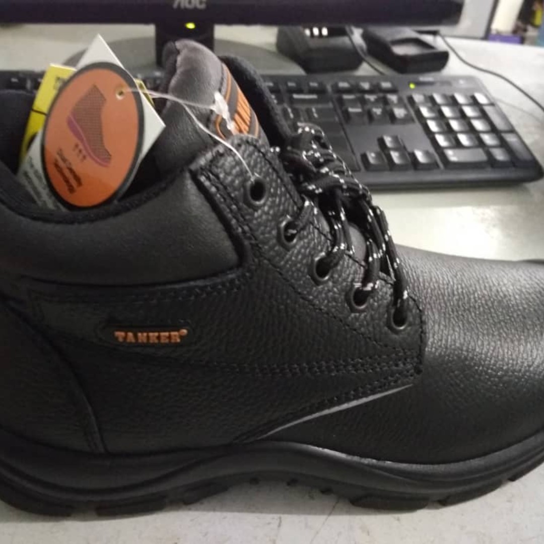 Tanker Pro Safety Shoe Murah, Men's Fashion, Footwear, Boots on Carousell