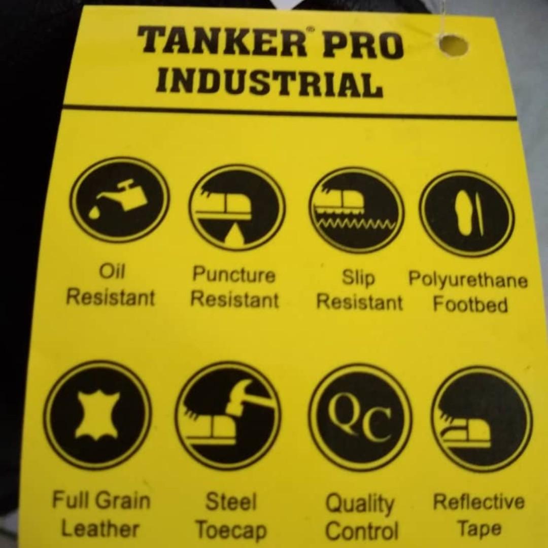 Tanker Pro Safety Shoe Murah, Men's Fashion, Footwear, Boots on Carousell