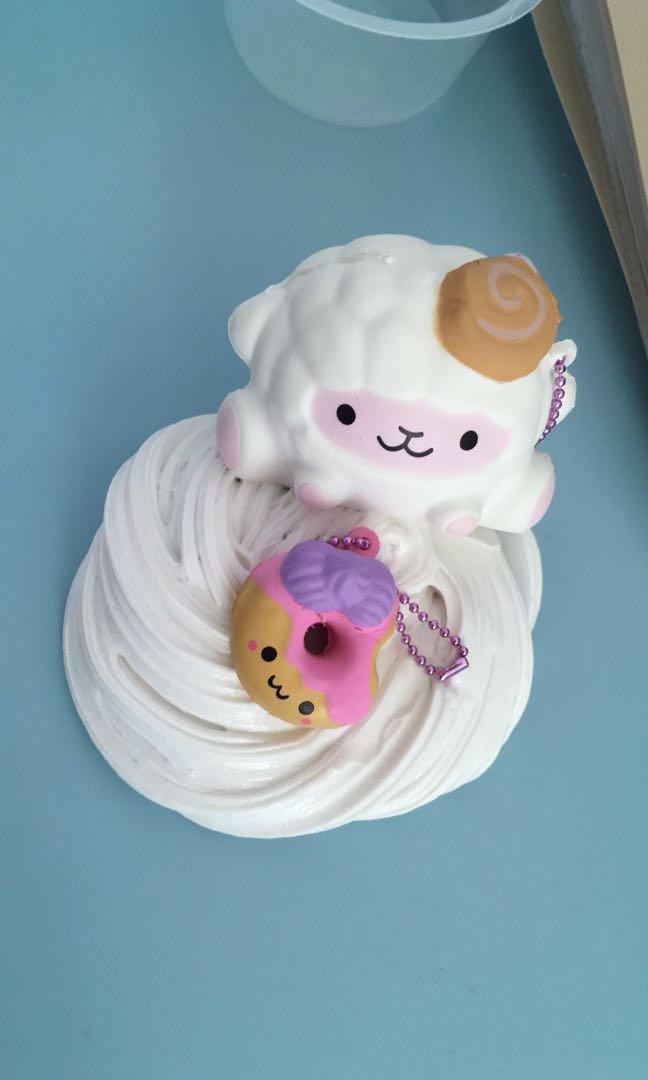 Thick white slime, Toys & Games, Bricks & Figurines on Carousell