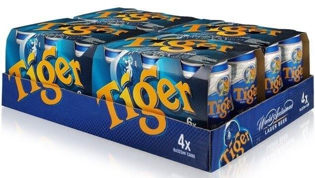 Tiger Beer 24cans (1 ctn), Food & Drinks, Alcoholic Beverages on Carousell