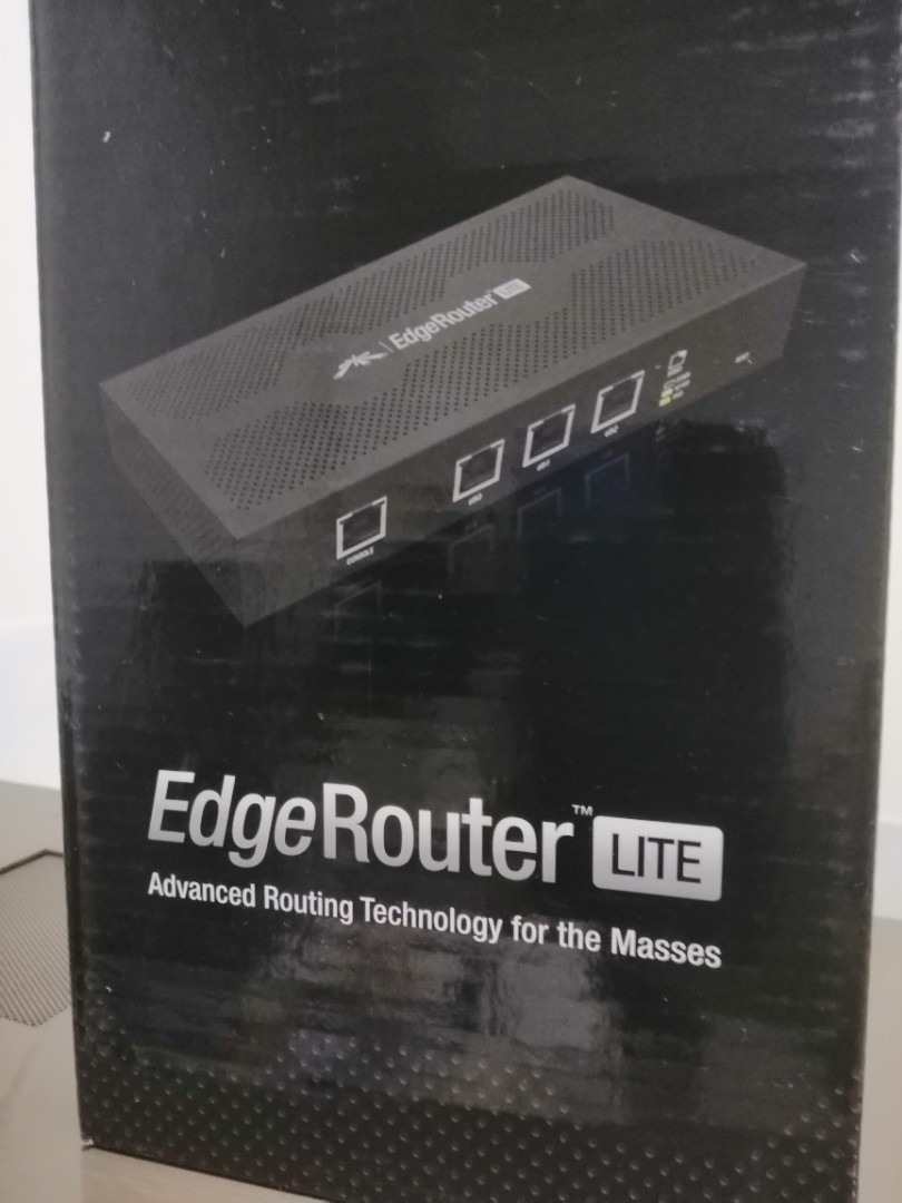 Ubiquiti Edgerouter Lite, Computers & Tech, Parts & Accessories ...