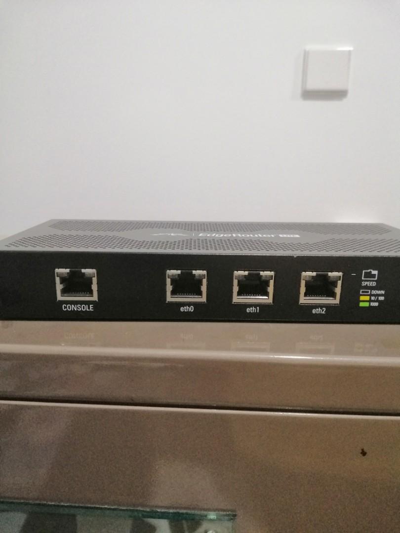 Ubiquiti Edgerouter Lite, Computers & Tech, Parts & Accessories ...