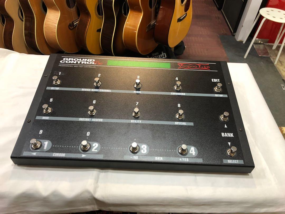 Voodoo Lab Ground Control Pro Programmable Midi Foot Controller ...