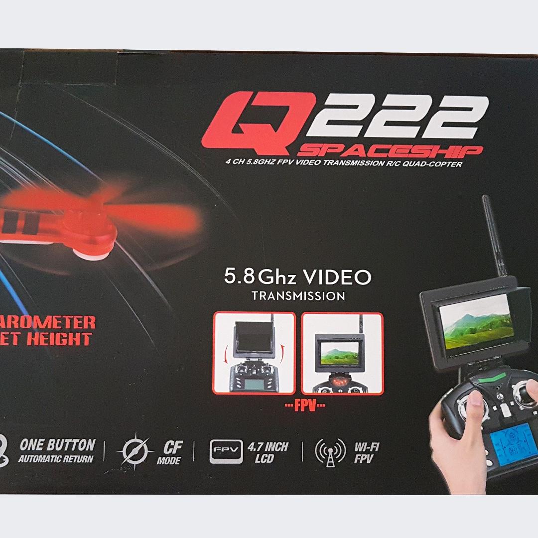 WL Toys Q222 Spaceship 4.5CH 5.8GHz FPV Camera RC Drone, Photography ...