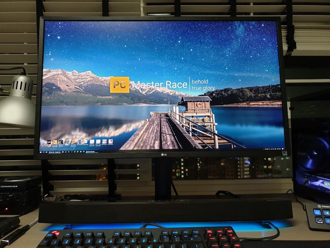 (SOLD) 1 day old LG 32UK550 32" 4K monitor, Computers & Tech, Parts ...
