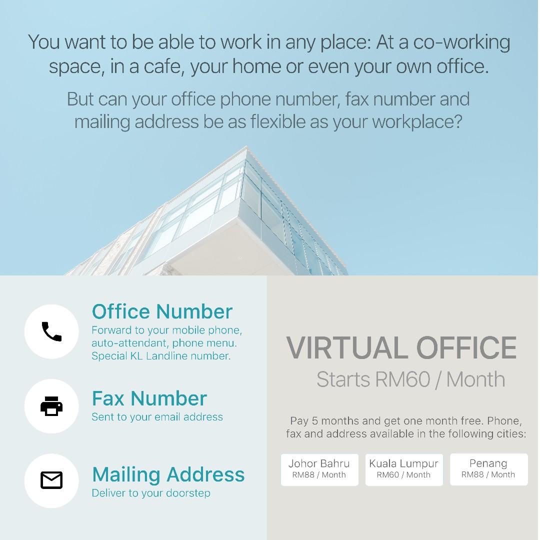 Affordable Virtual Office, Kuala Lumpur Mailing Address, Sewa Alamat ...