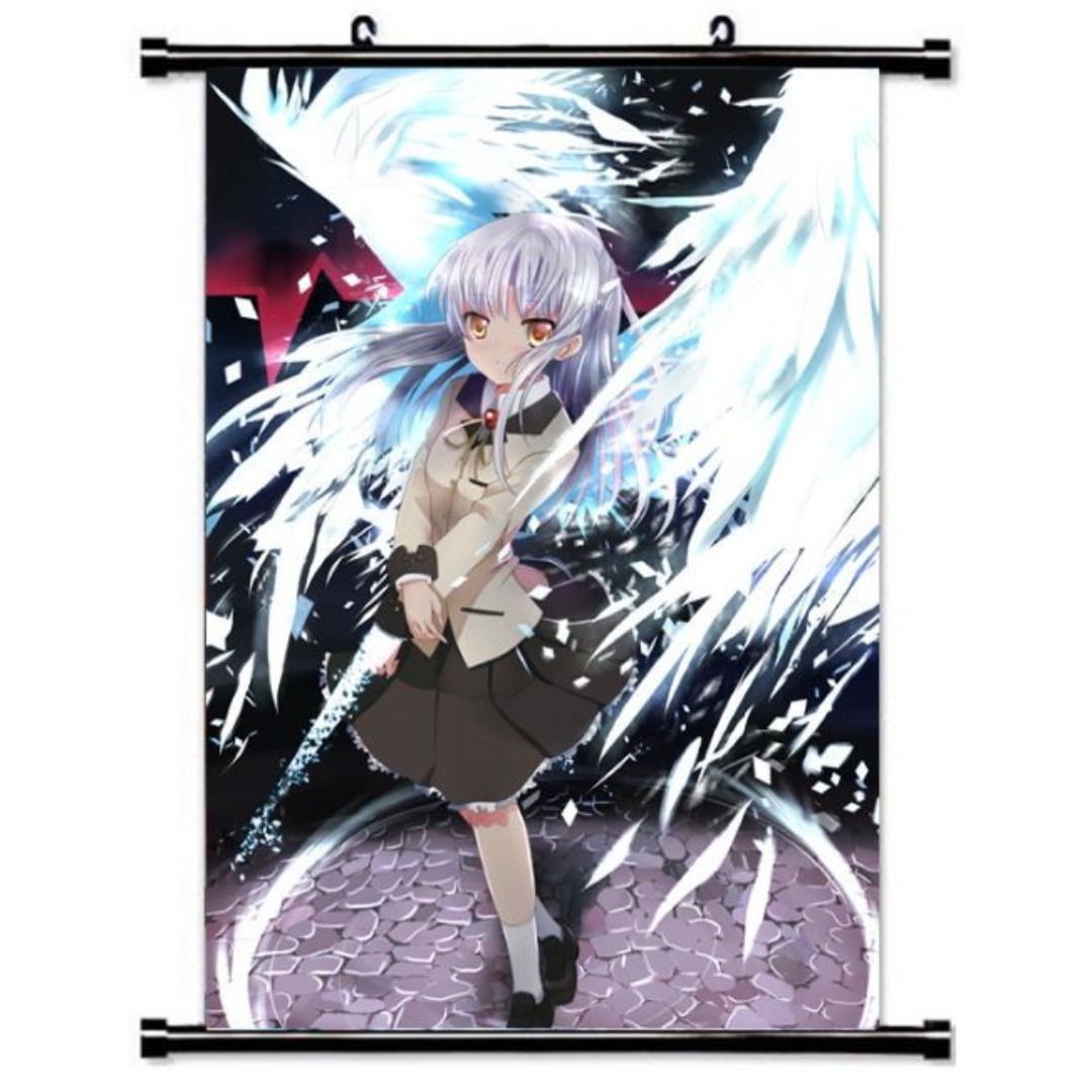 Anime Angel Beats Large Poster Wallscroll Decor 60x90CM, Furniture ...