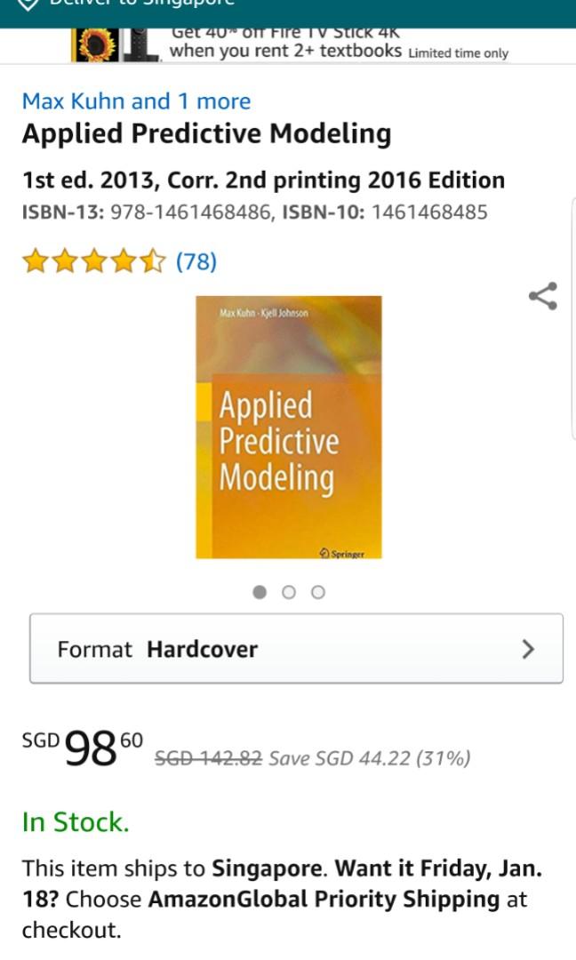 Applied Predictive Modeling Hobbies And Toys Books And Magazines