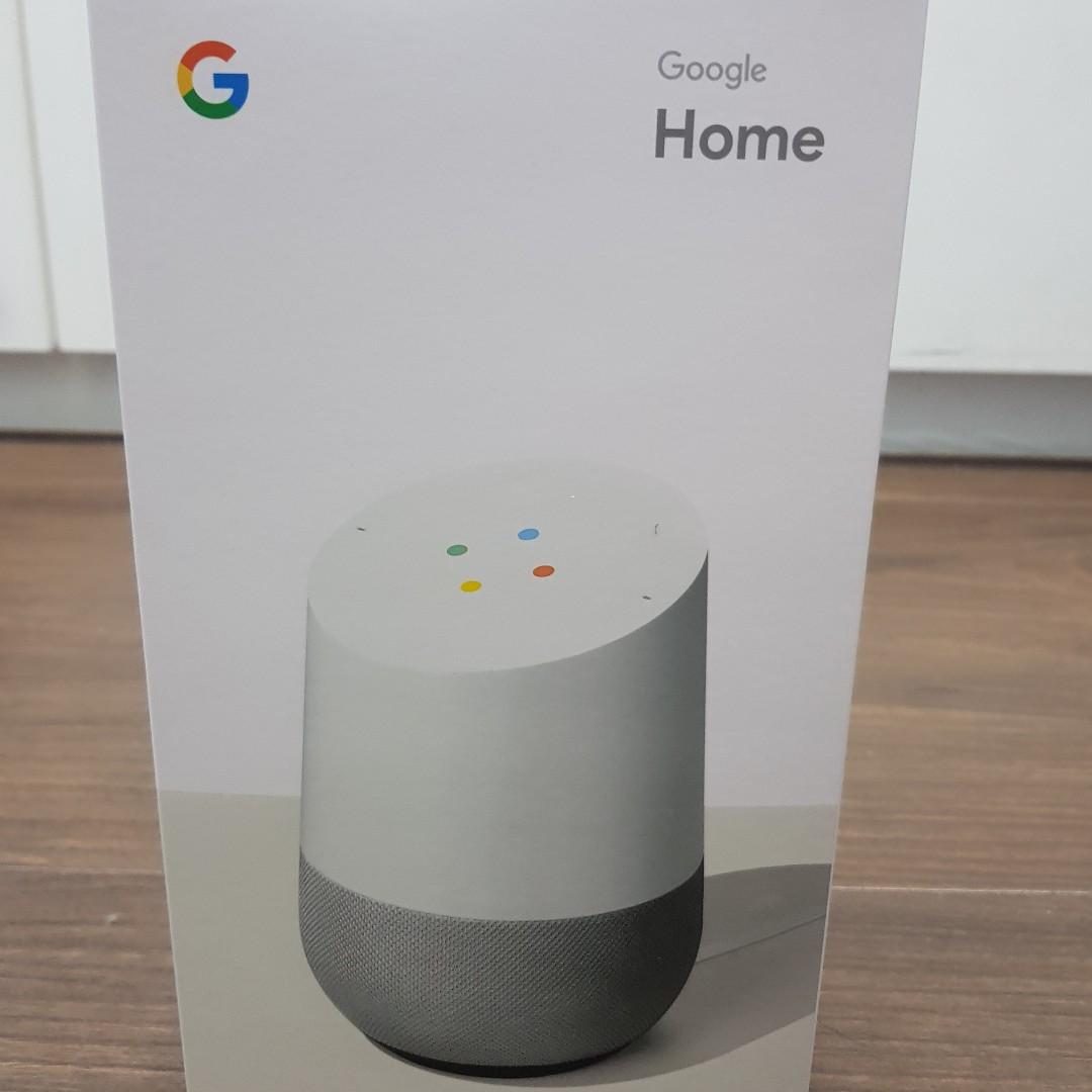 Brand New Google Home (box opened), TV & Home Appliances, TV ...